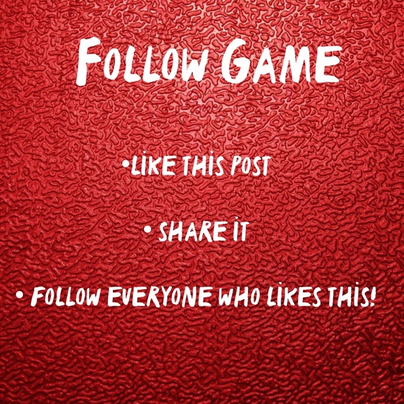 Other | My First Follow Game | Poshmark
